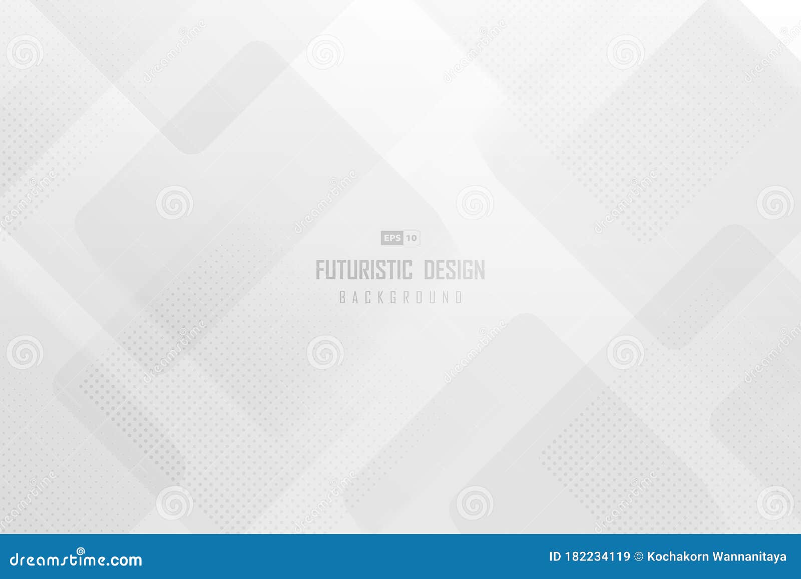 Abstract Trendy Technology Template of White Square Artwork with ...