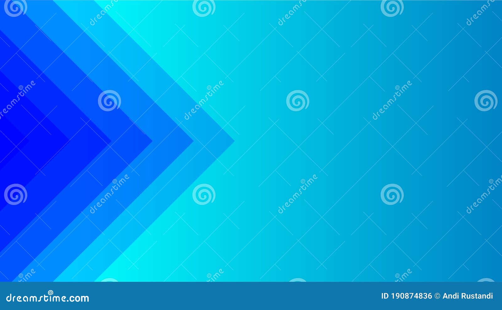 Abstract Triangle Background with Blue Gradient Color Stock Vector ...