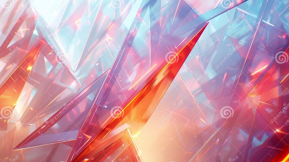 Abstract Triangle Background 3D Triangles Modern Wallpaper Stock ...