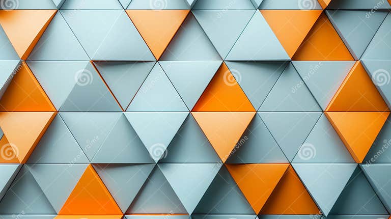 Abstract Triangle Background 3D Triangles Modern Wallpaper Stock ...
