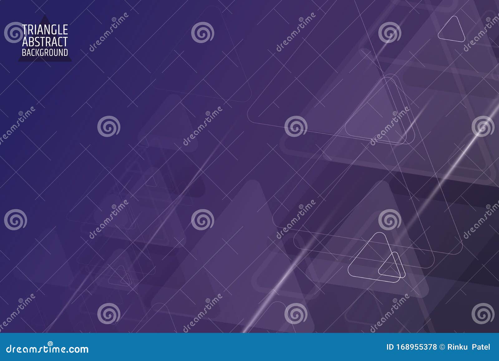 Abstract Triangle Background. 3D Triangles. Modern Wallpaper. Vector ...