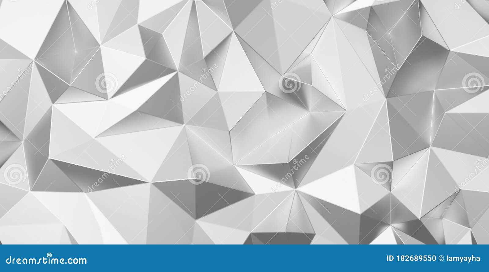 Abstract Triangle Background in Studio Room. 3d Gray Triangle Pattern ...
