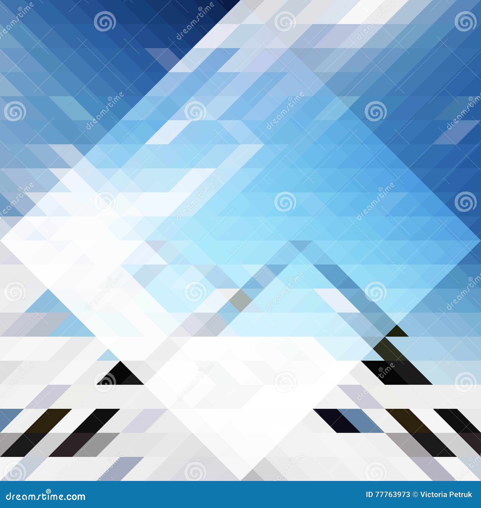 Abstract Triangle bg43 stock vector. Illustration of colored - 77763973