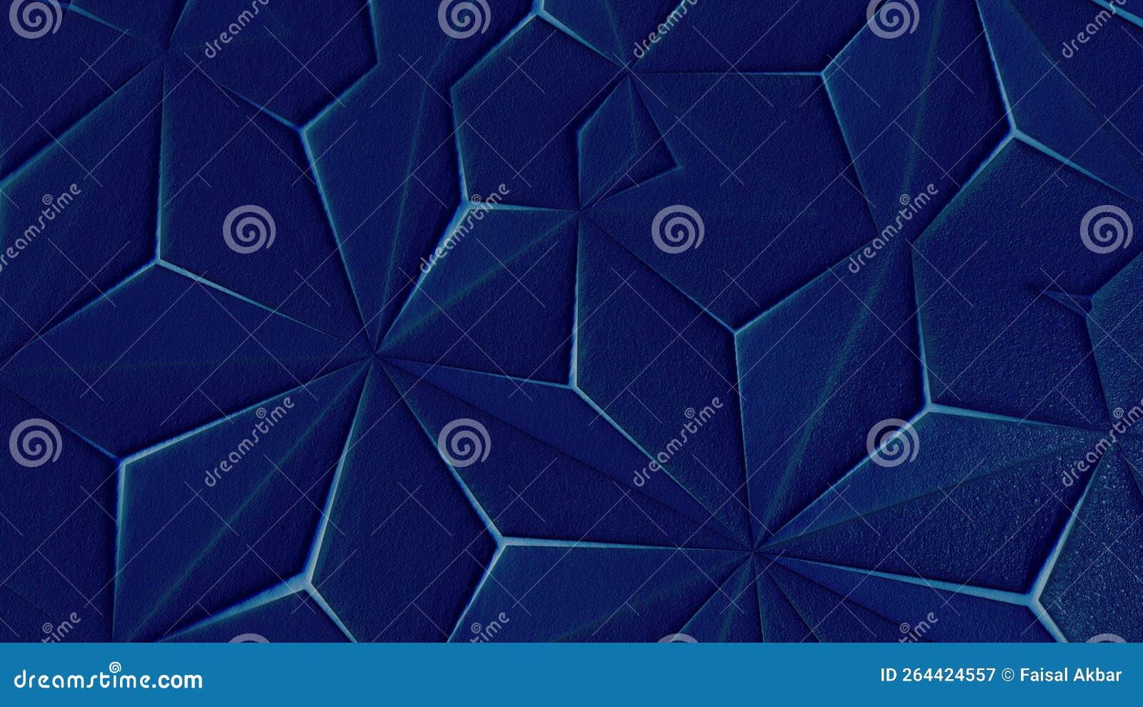 Abstract Triangle Blue for Background or Cover Stock Illustration ...