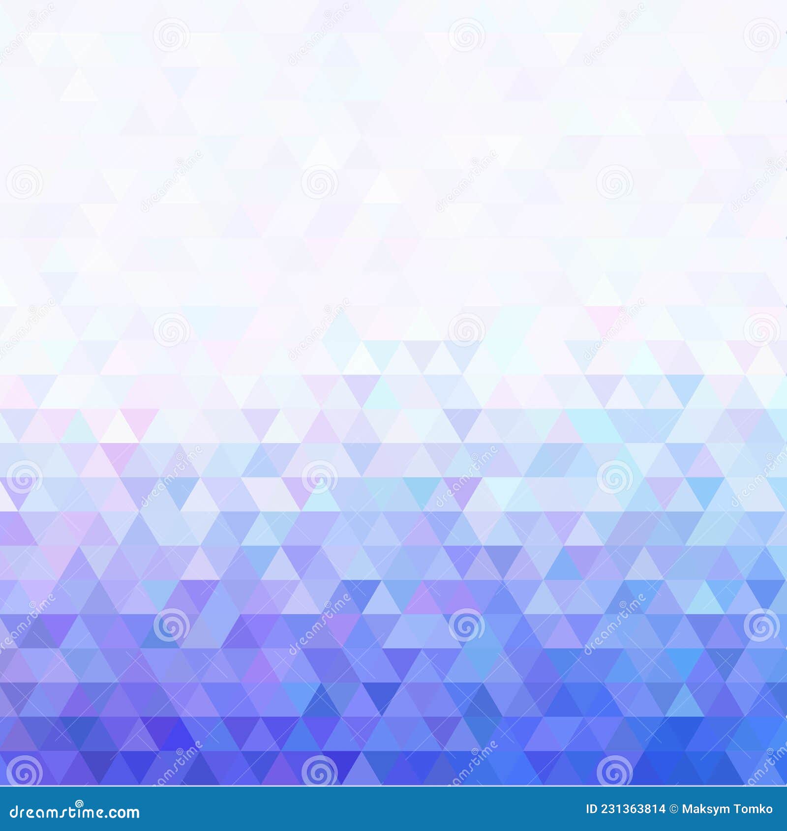 Abstract Triangle Blue Background. Vector Illustration. Eps 10 Stock ...