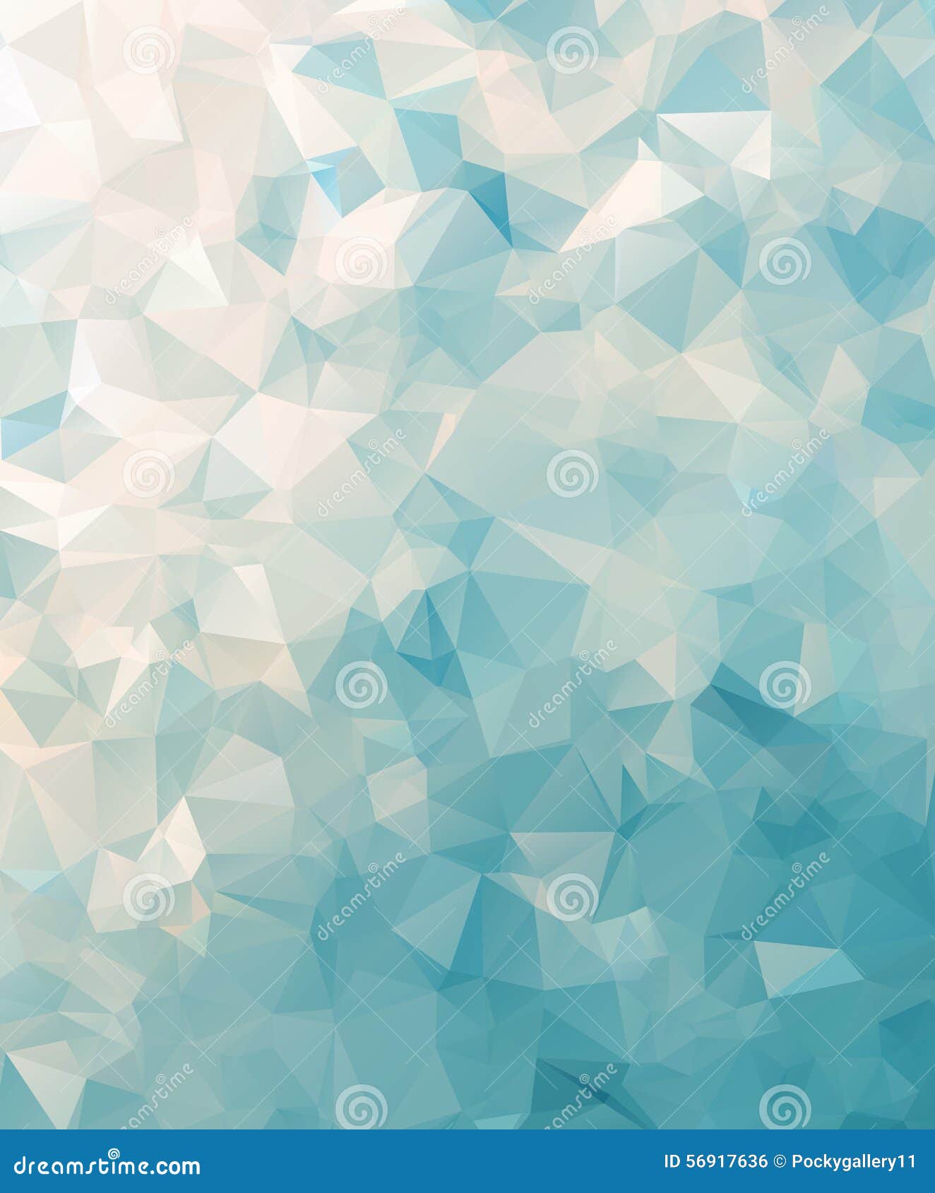 Abstract Triangle Blue Texture Stock Vector - Illustration of mosaic ...