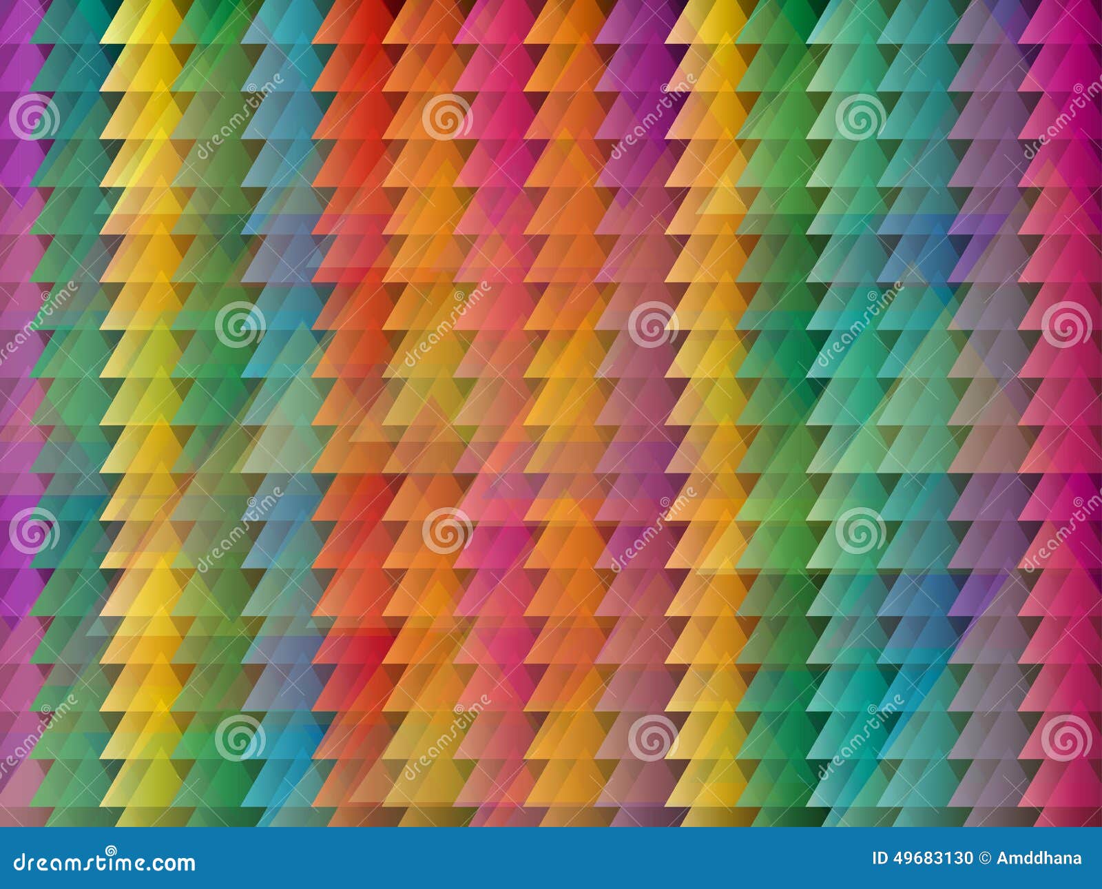 Abstract Triangle Colored Background Stock Vector - Illustration of ...