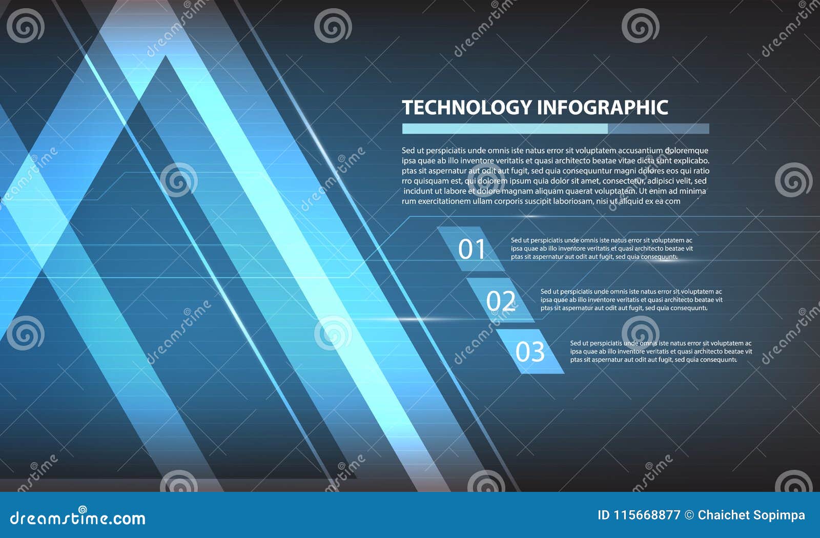 Technology Infographic Elements. Vector Illustration | CartoonDealer ...