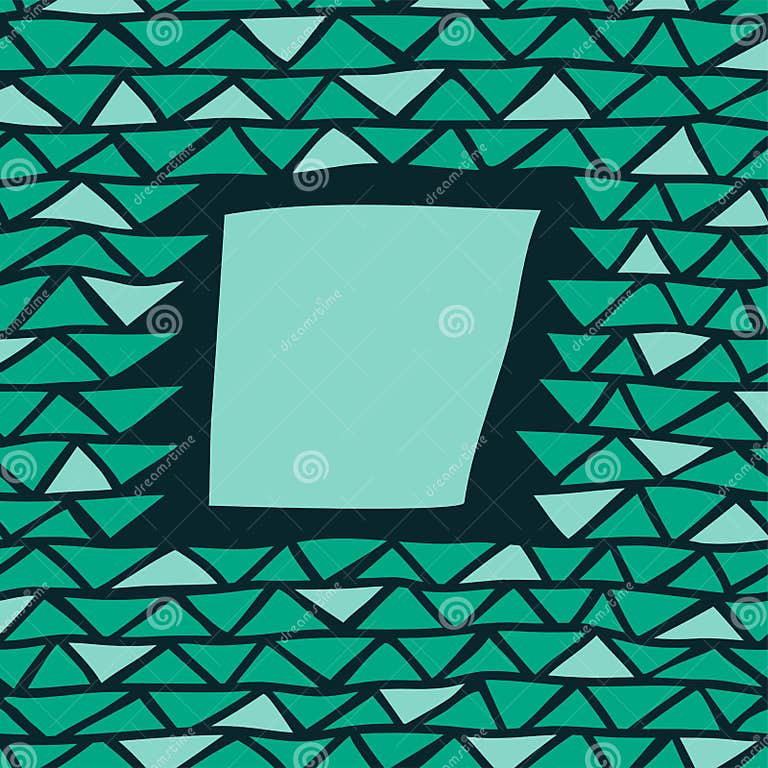 Abstract triangle frame stock vector. Illustration of effect - 30365965