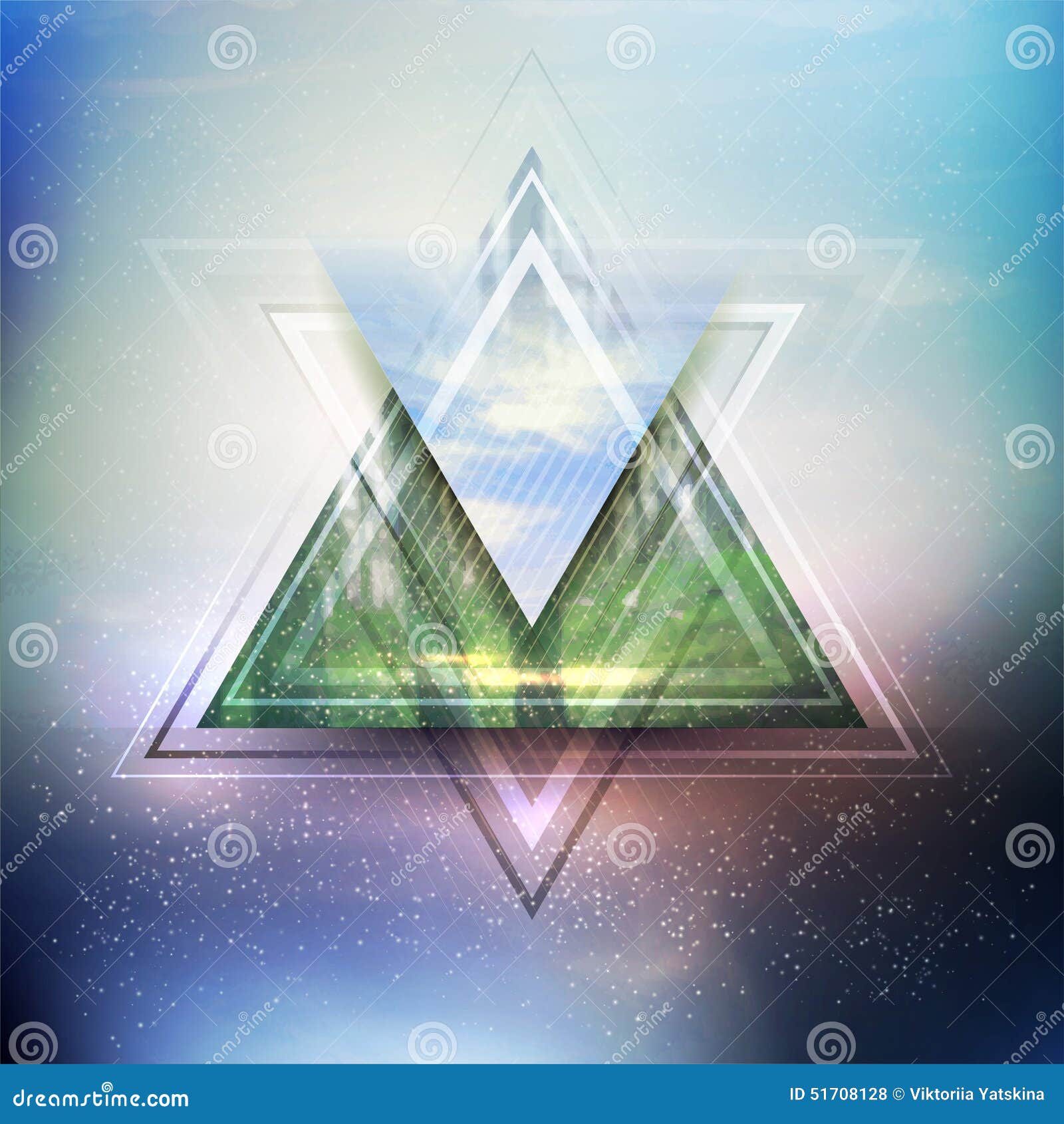 Abstract Triangle Future Vector Background Stock Vector - Illustration ...