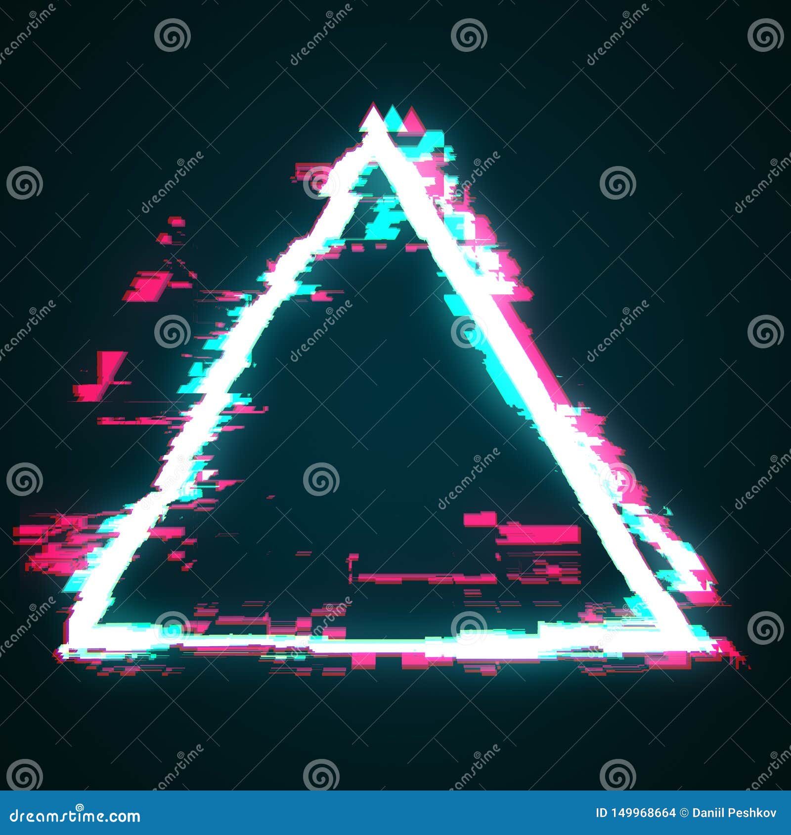 Triangle Glitch Frames Set. Triangle Glitch Frame Templates. Retro ... Triangle Glitch Frames Set. Triangle Glitch Frame Templates. Retro ...
