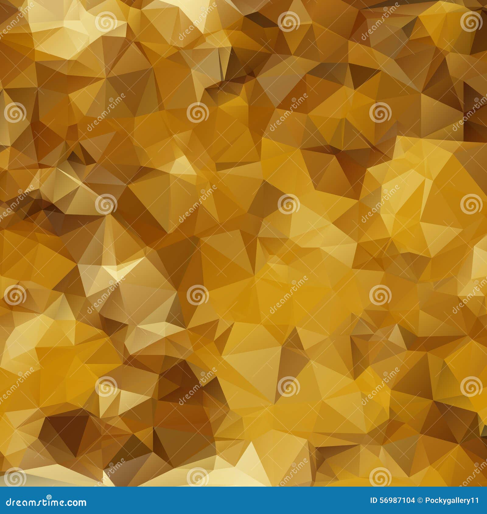 Abstract Triangle Gold Texture Stock Vector - Illustration of metallic ...