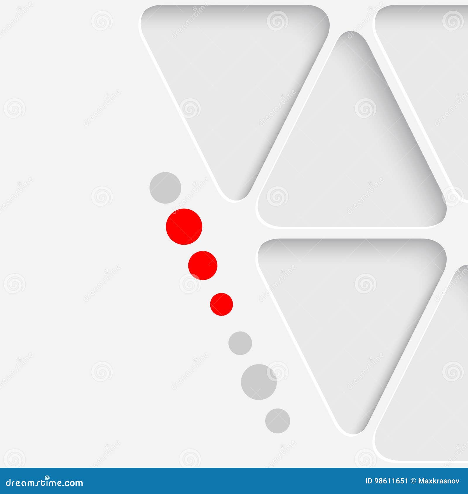 Abstract Triangle Graphic Design. White Modern Geometric Background ...