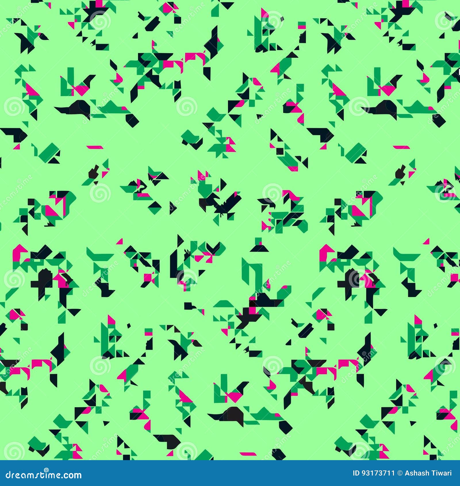 Abstract Triangle Grunge Pattern Stock Vector - Illustration of grungy ...