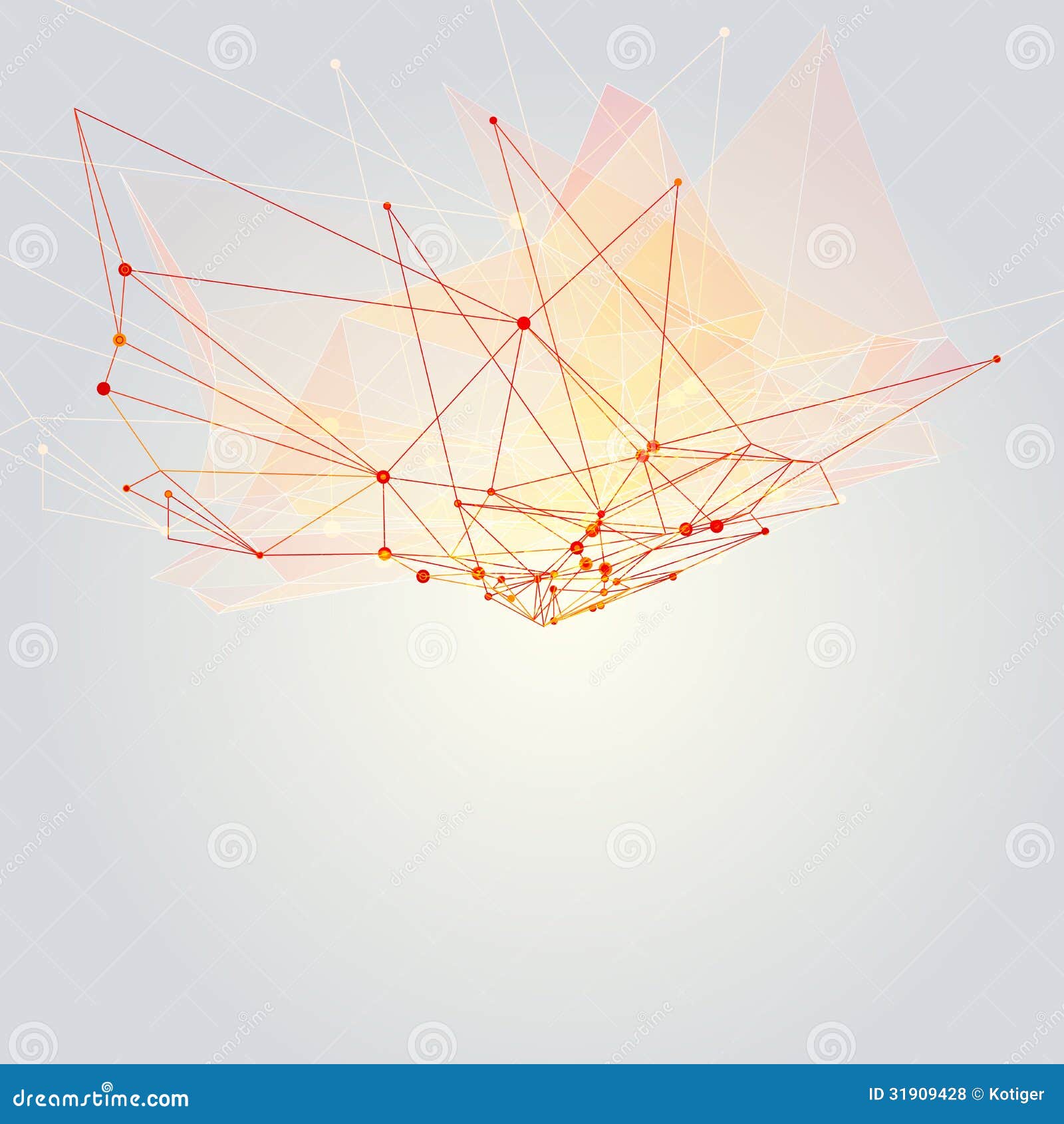 Abstract Triangle Mesh Background Stock Vector - Illustration of mesh ...