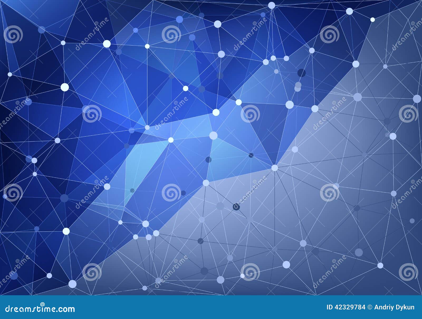 Abstract triangle net stock vector. Illustration of geometric - 42329784