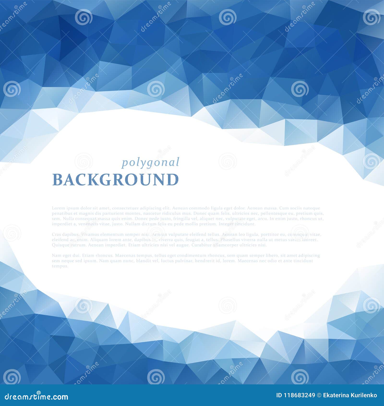 Abstract triangular banner stock vector. Illustration of business ...