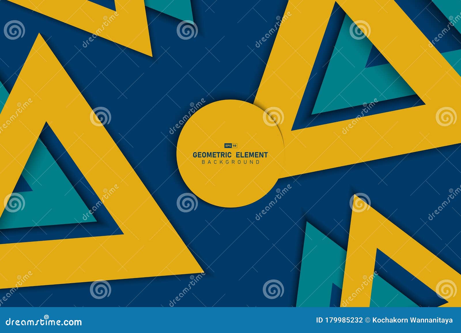 Abstract Triangle Pattern of Colors Design Trendy Artwork Background ...