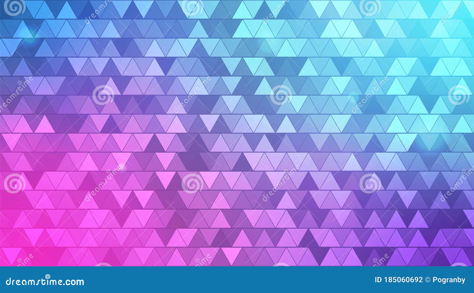Abstract Triangle Pattern. Triangular Shapes on Gradient Background ...