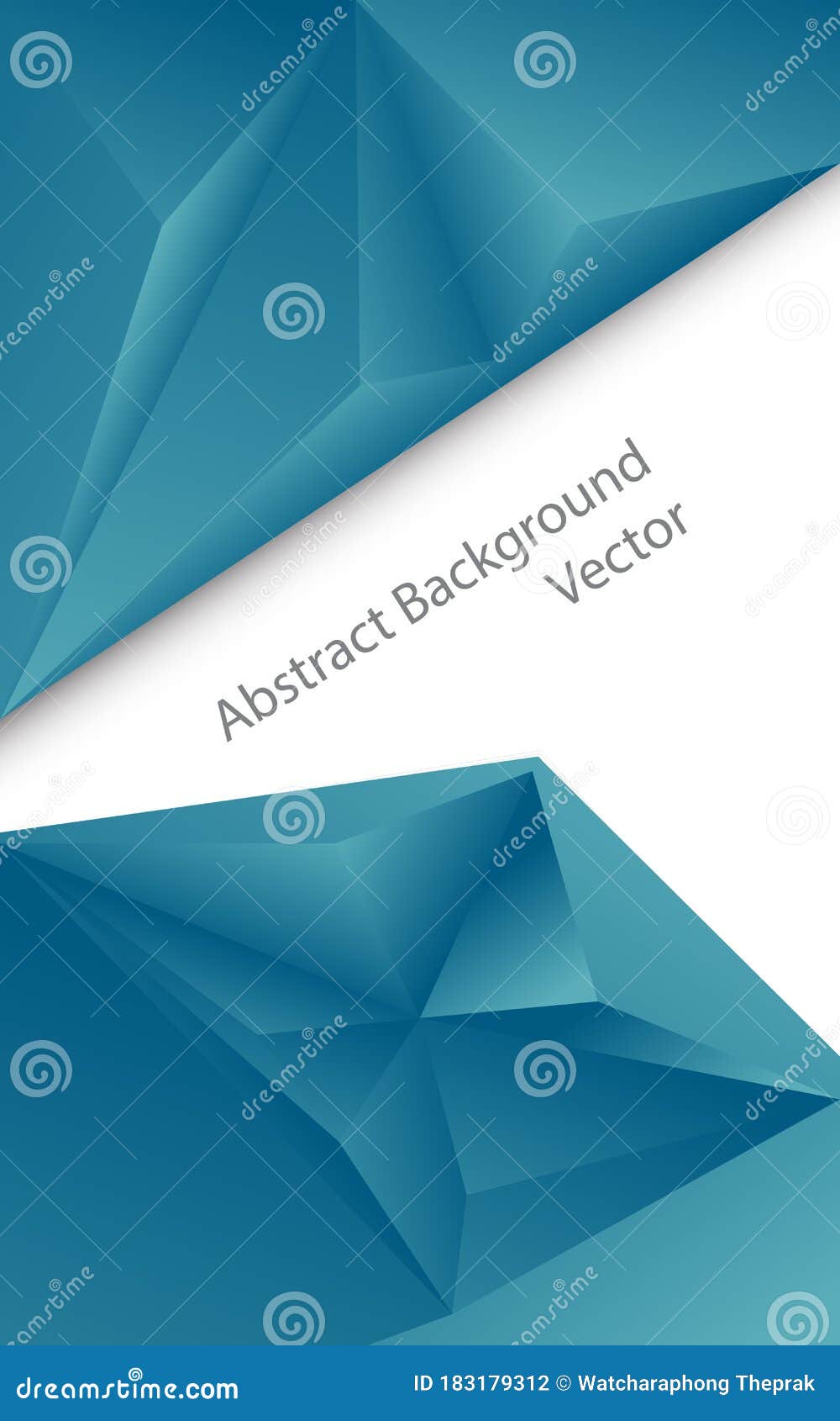 Abstract Triangle Polygon and Text Layout Stock Vector - Illustration ...