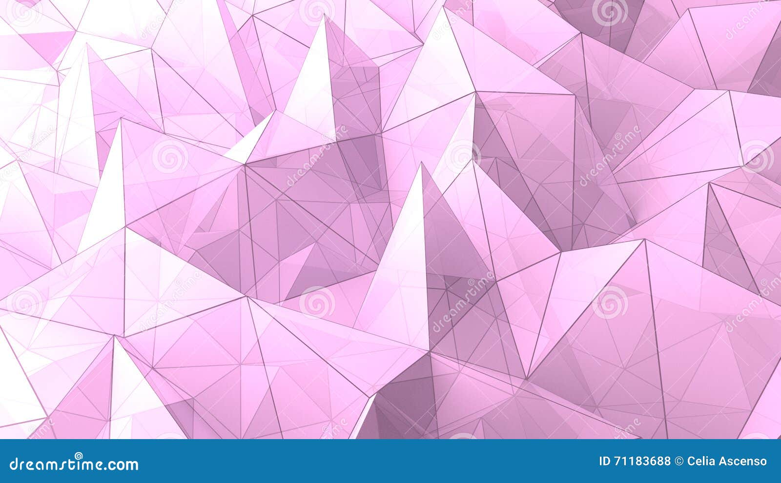 Abstract Triangle Pyramids Geometric Background Stock Illustration ...
