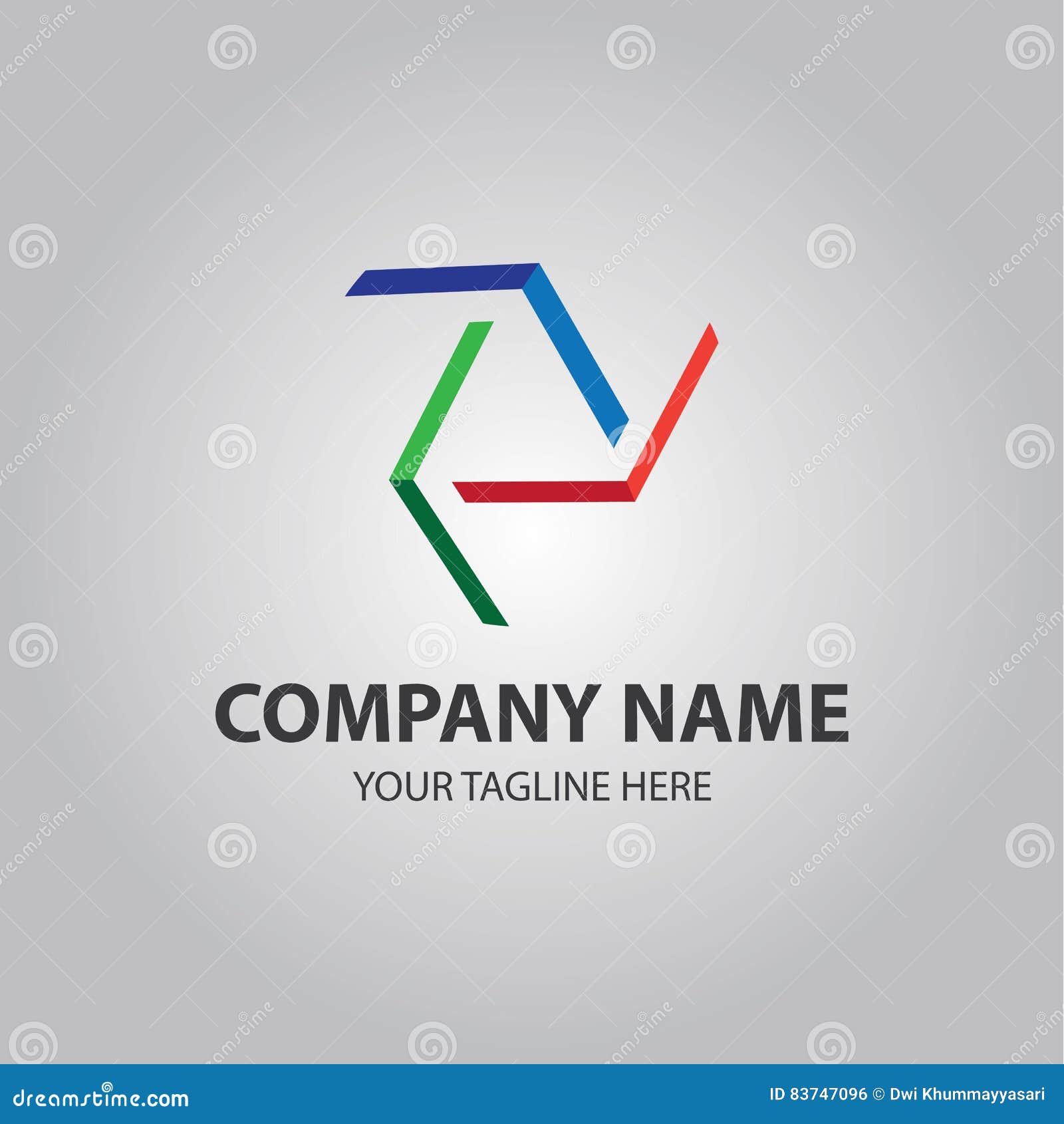 Abstract Triangle Rotation Logo Stock Vector - Illustration of message ...