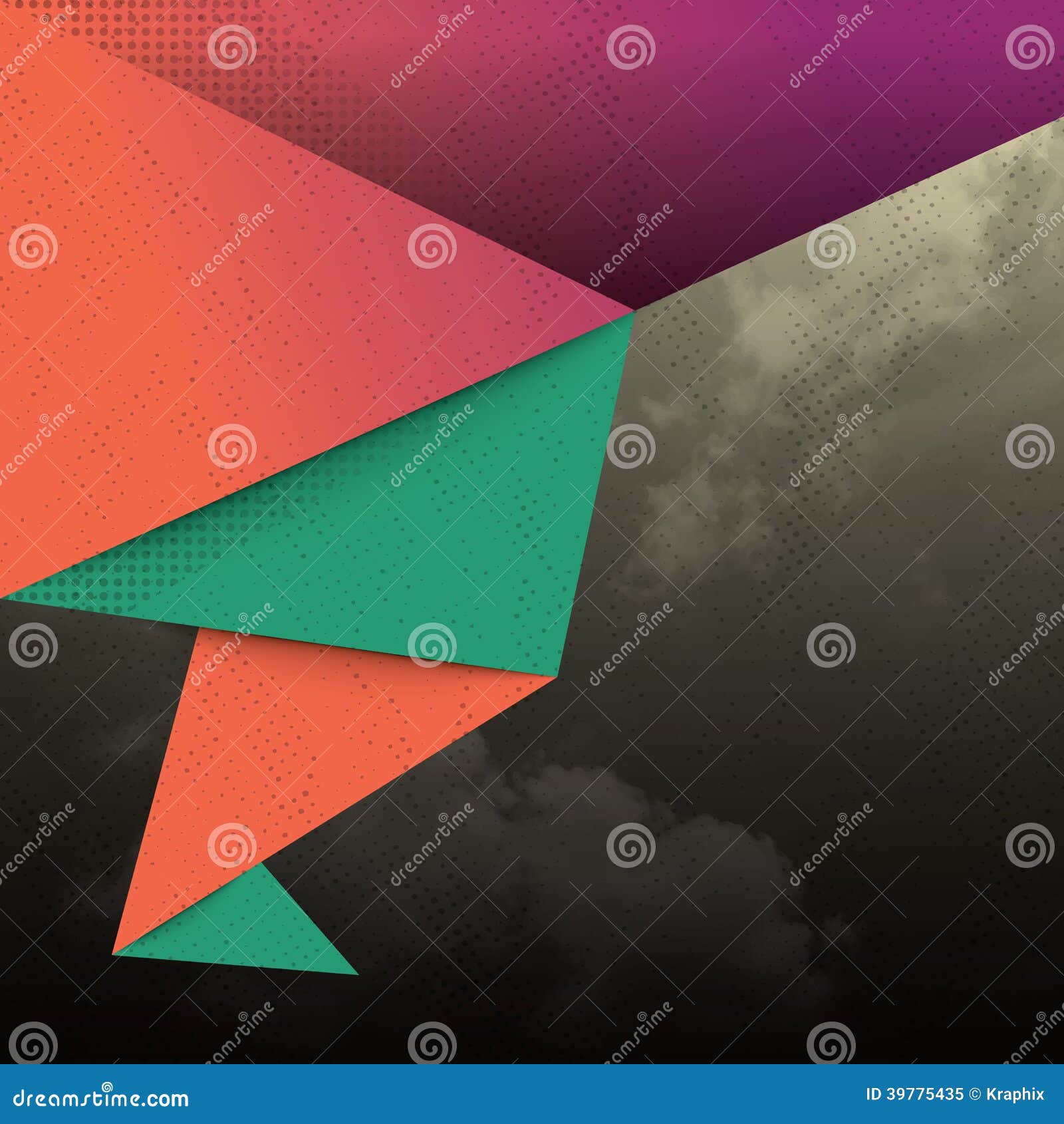 Abstract Triangle Shape Background Stock Vector - Illustration of ...