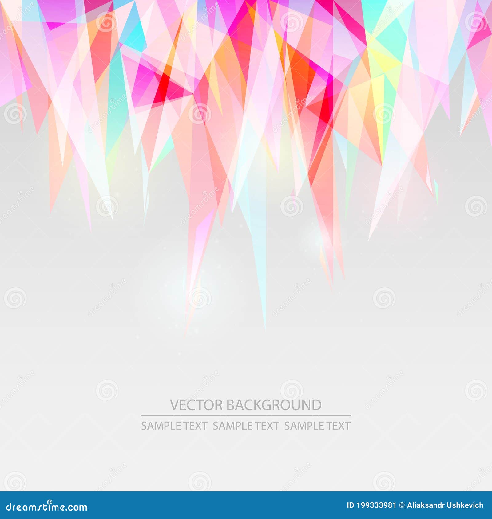 Abstract Triangle Shape Background for Web Design Stock Vector ...
