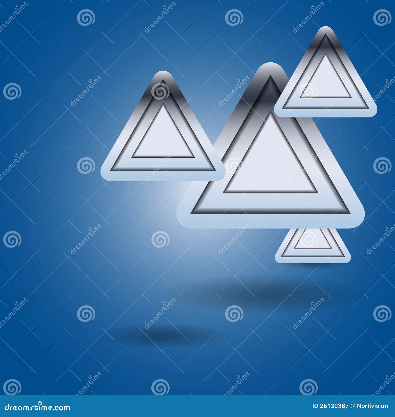Abstract triangle signs stock vector. Illustration of black - 26139387