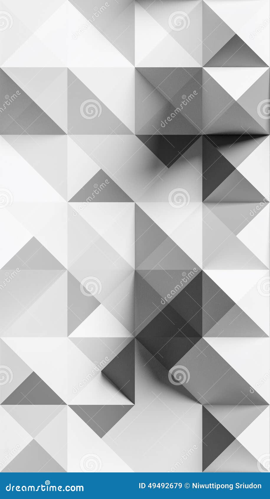 Abstract Triangle and Square Stock Illustration - Illustration of ...