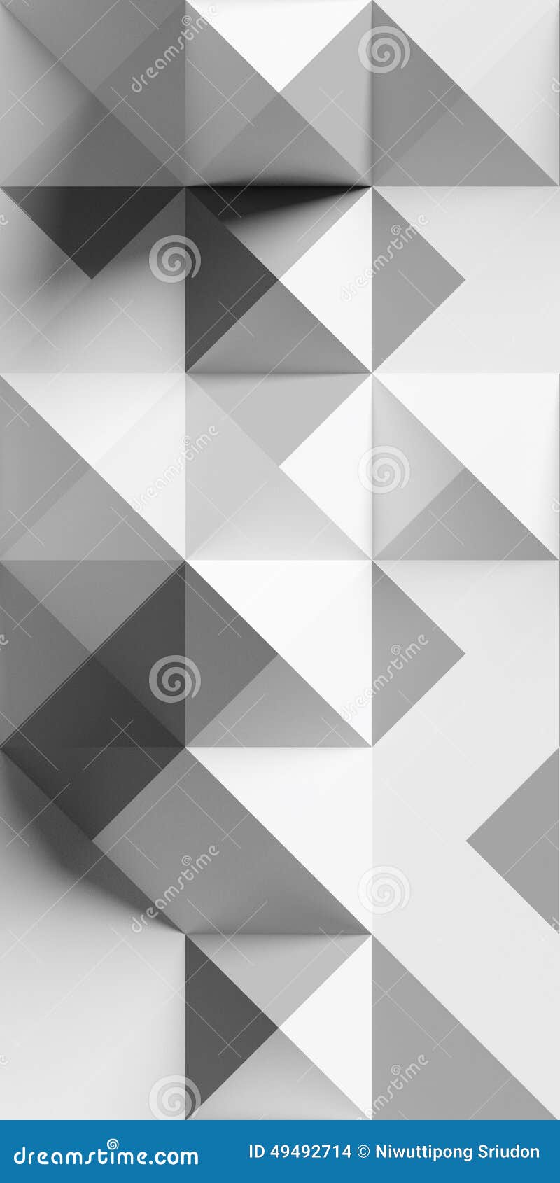 Abstract Triangle and Square Stock Illustration - Illustration of ...