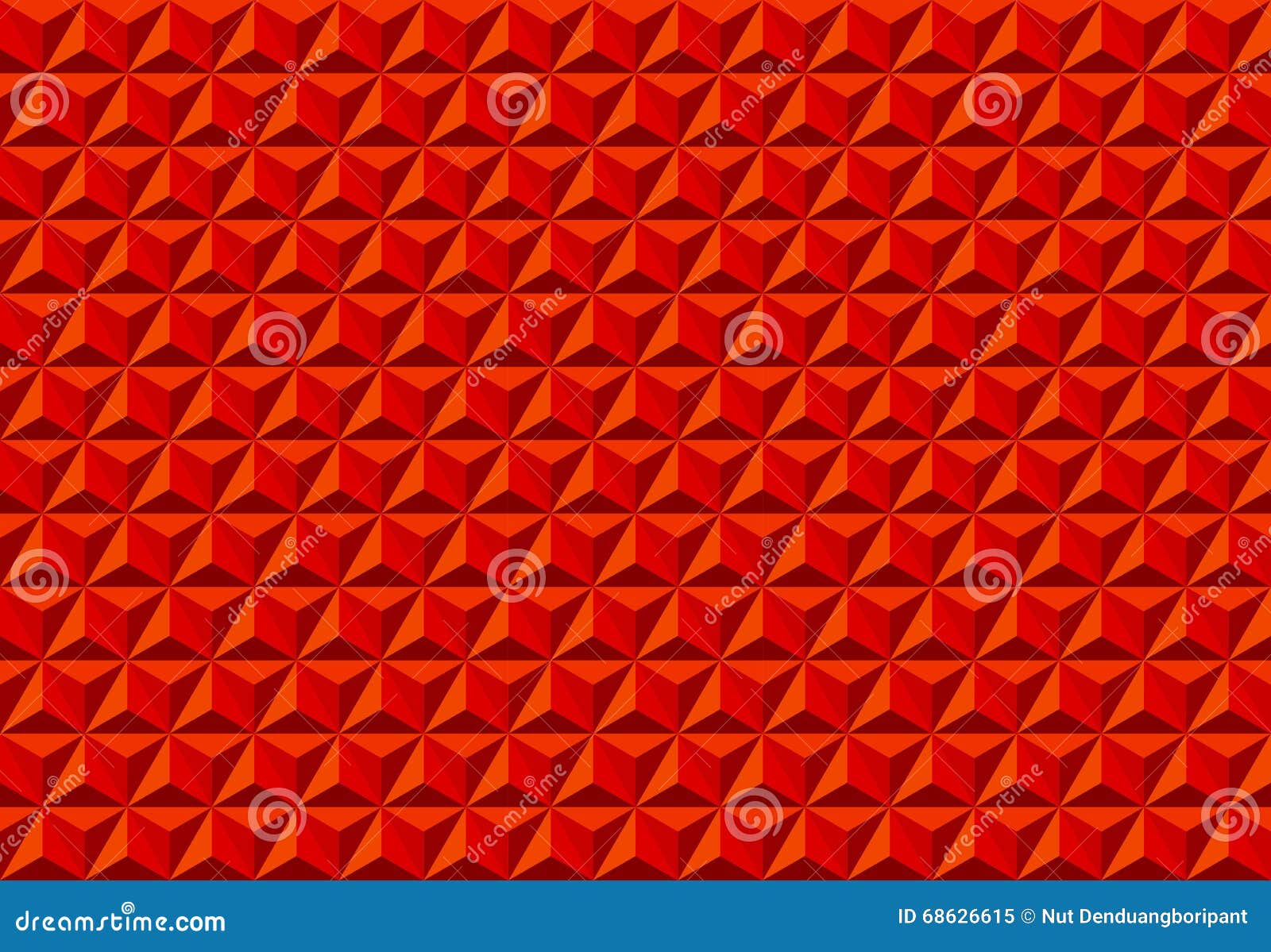 Abstract Triangle Texture Seamless Pattern Red Stock Vector ...