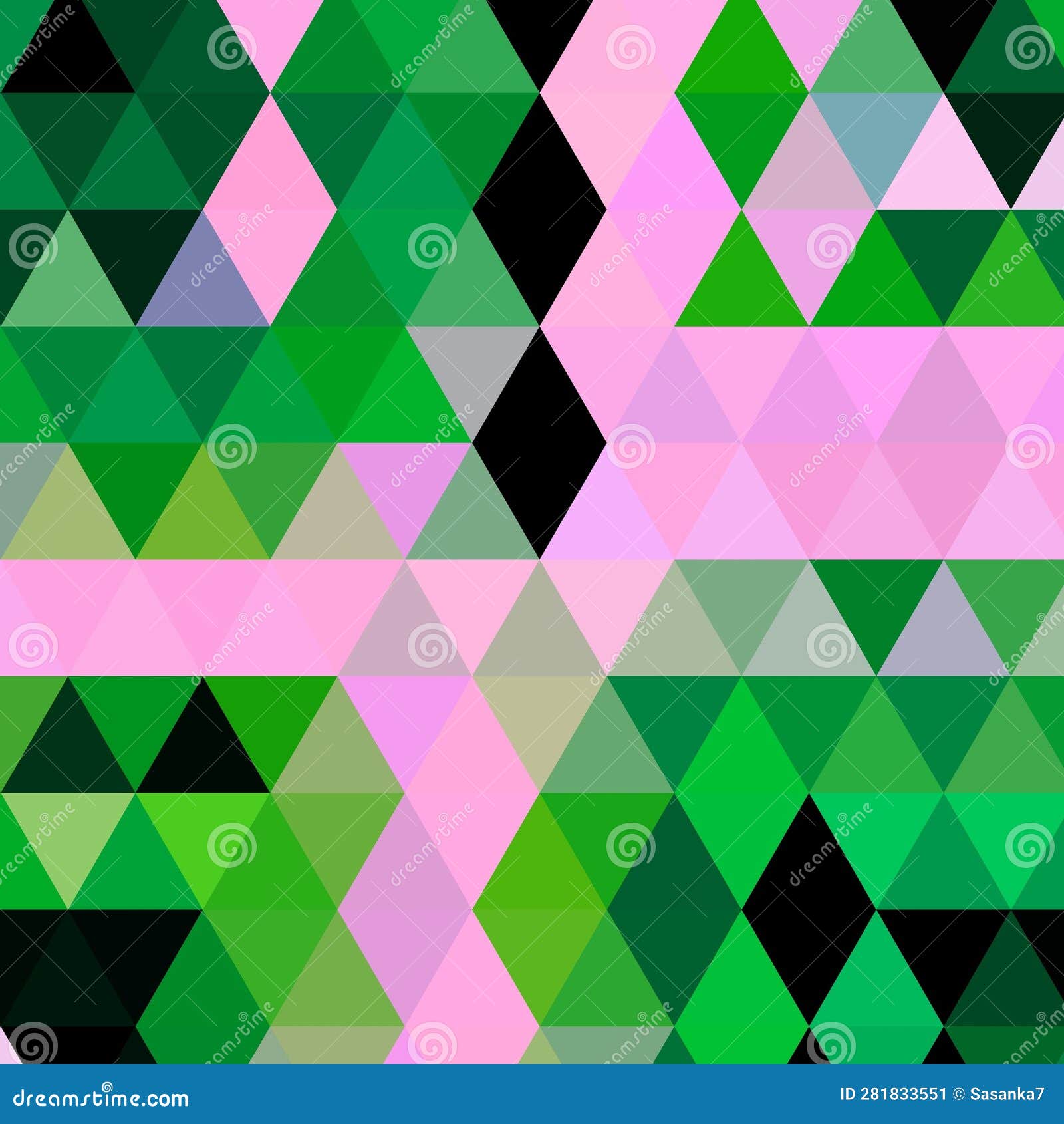 Triangled abstract stock illustration. Illustration of symmetry - 281833551