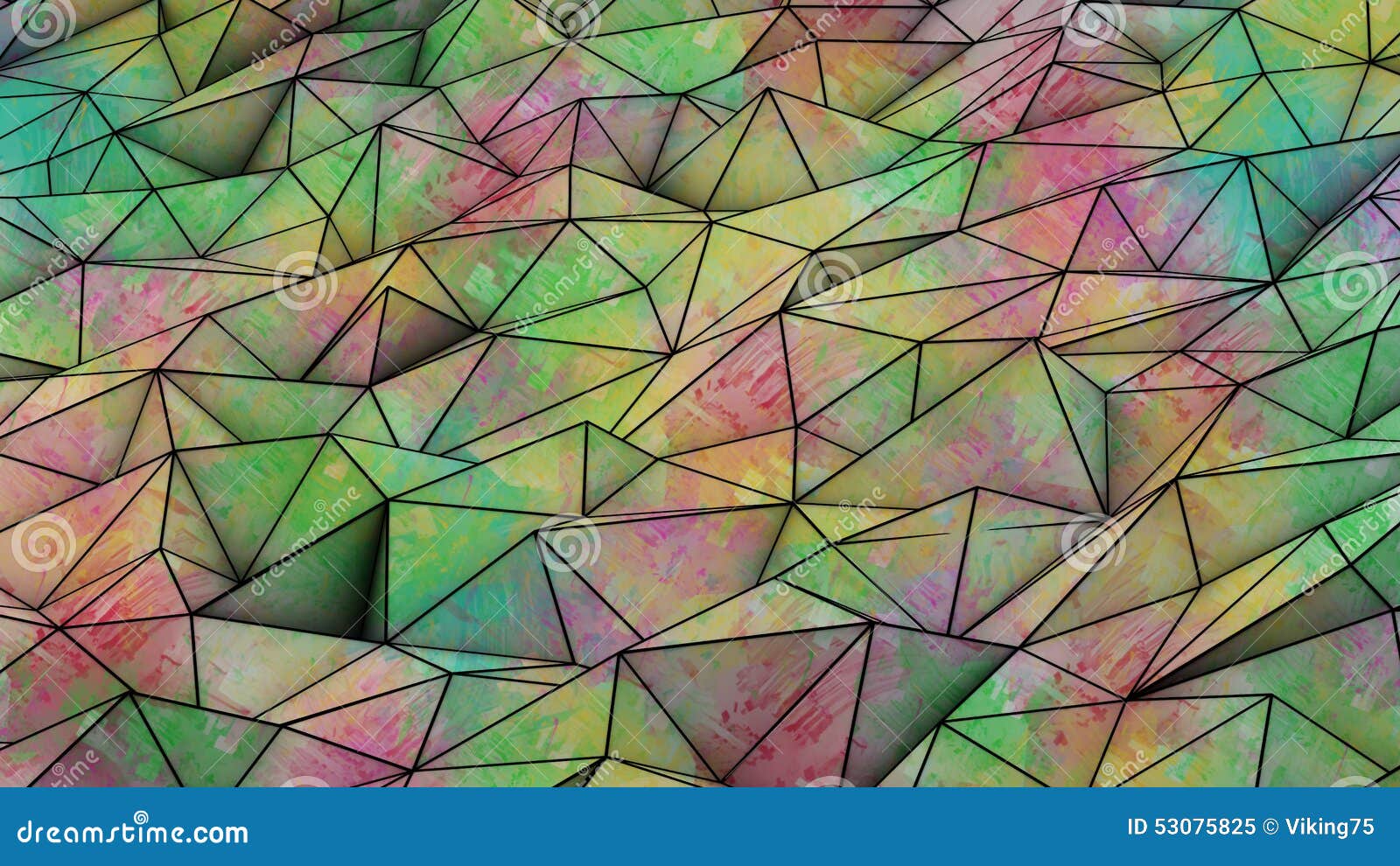 Abstract Triangles Background Stock Illustration - Illustration of ...