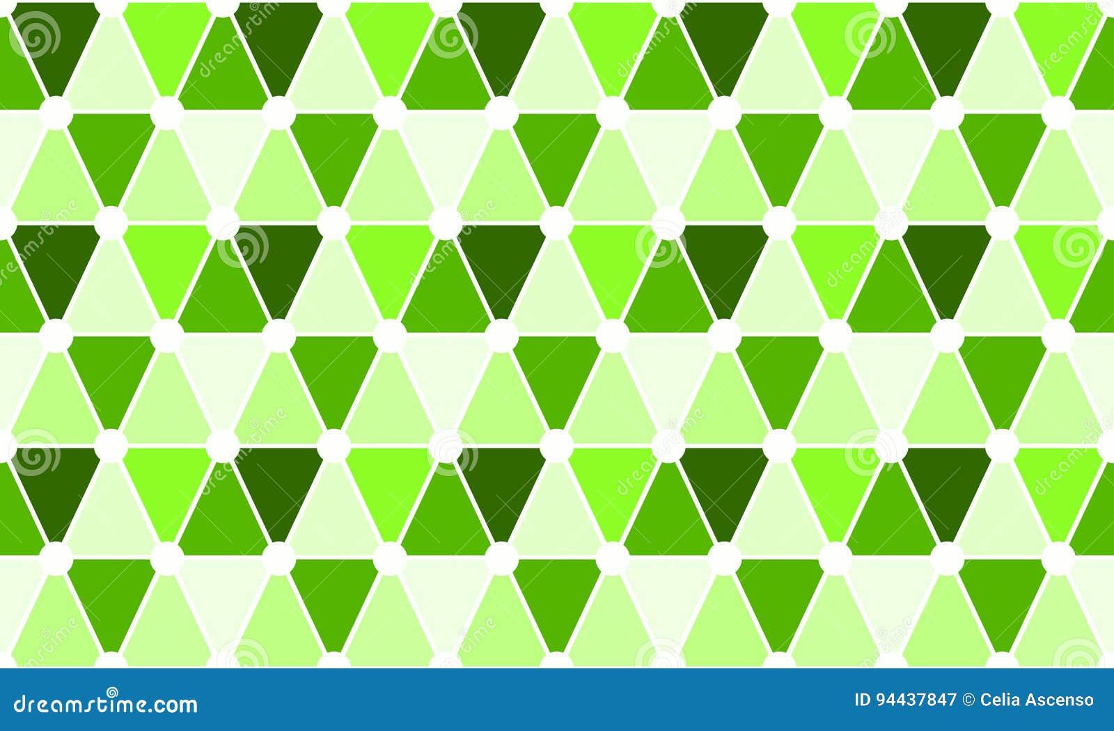 Abstract Triangles Background Seamless Pattern Stock Illustration ...