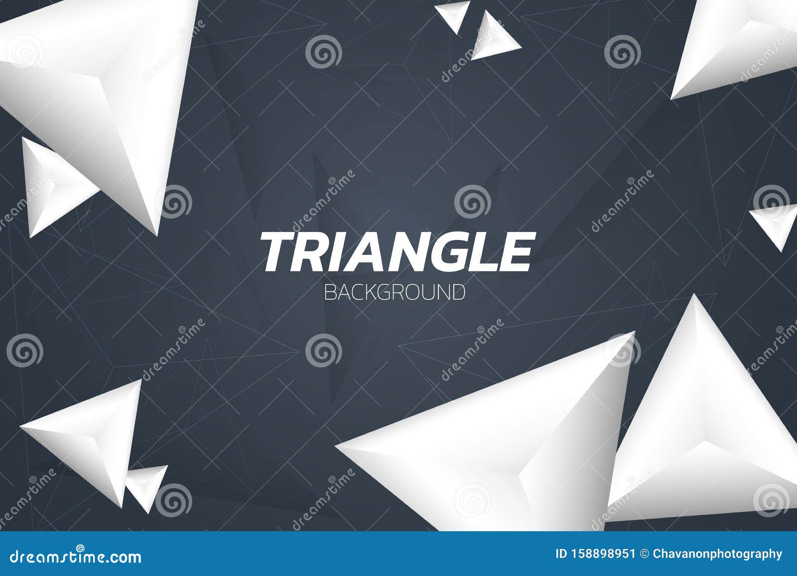 Abstract Triangles Background .Vector Illustration.futuristic Concept ...