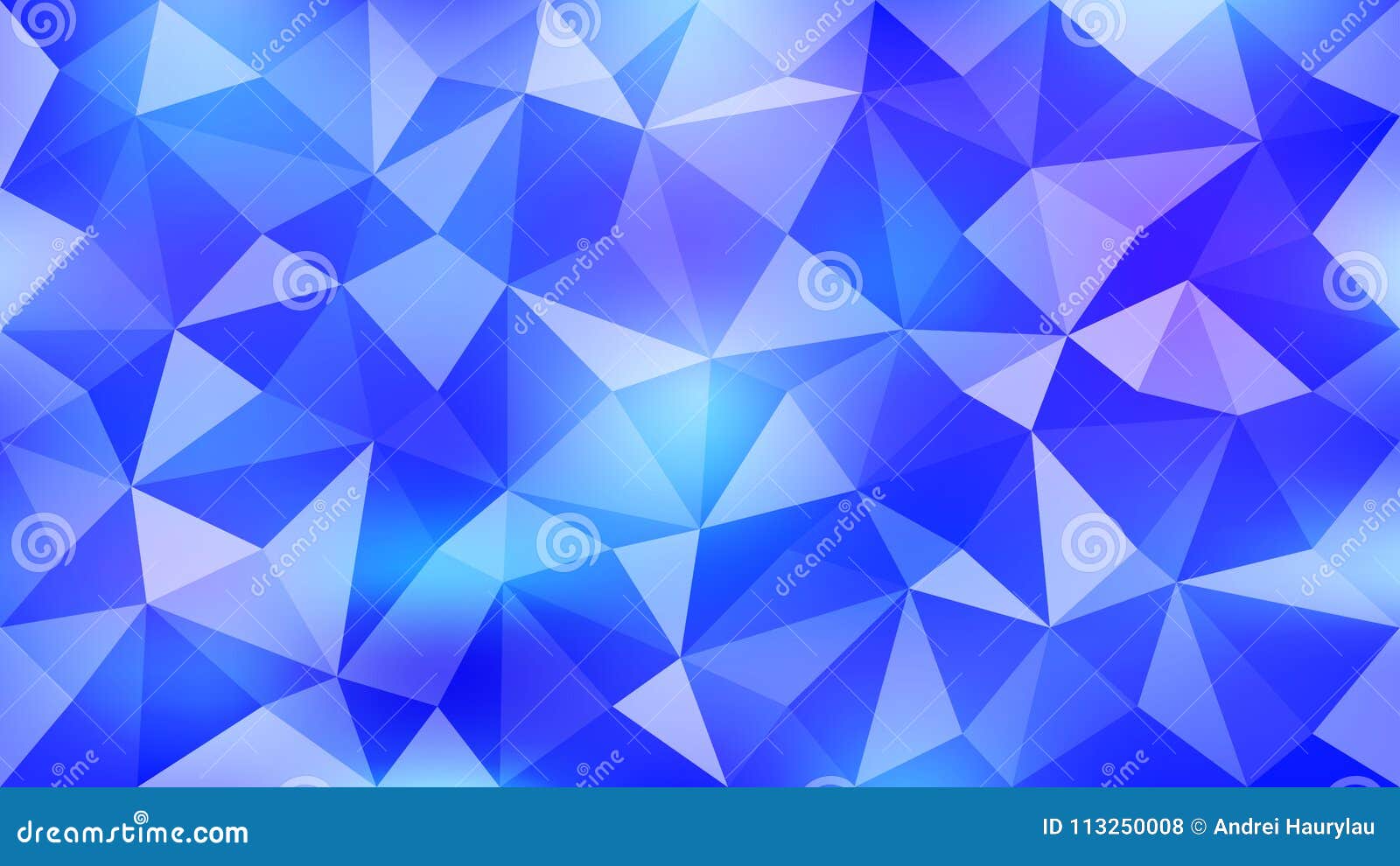 Background of Abstract Triangles of Blue Color. EPS 10. Stock Vector ...