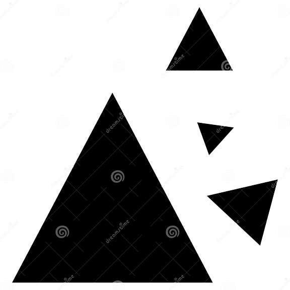 Abstract Triangles Clothing Pattern Fabric Pattern Comapny Logo on ...