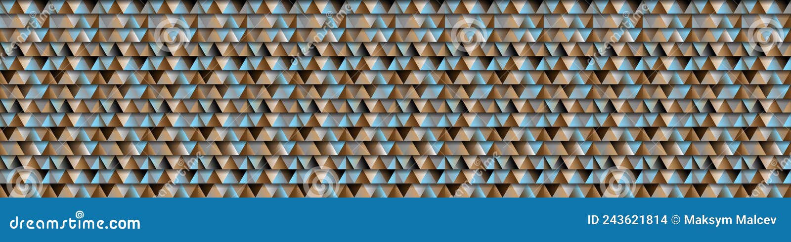 Abstract Triangles Geometric Pattern Background. Modern Colored Stone ...