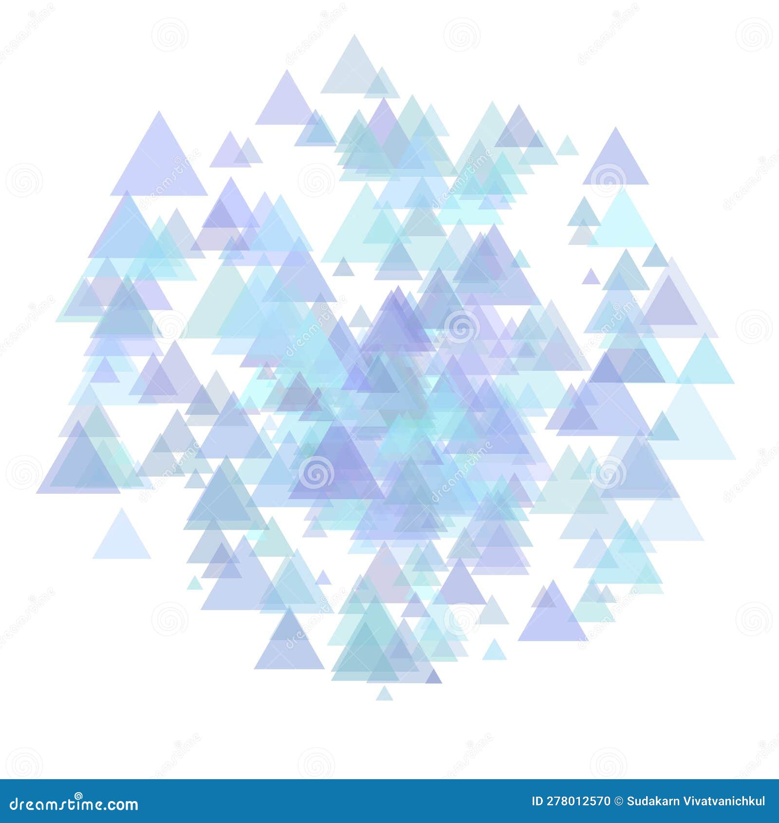 Abstract Triangles Random Background. Stock Photo - Illustration of ...