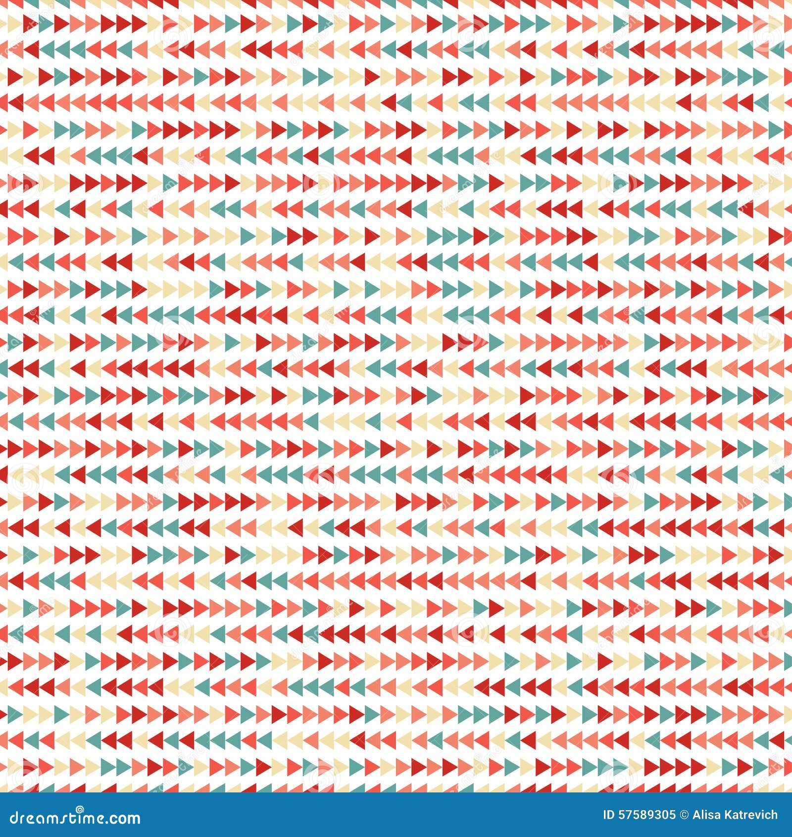 Abstract Triangles Seamless Pattern Background - Stock Vector ...