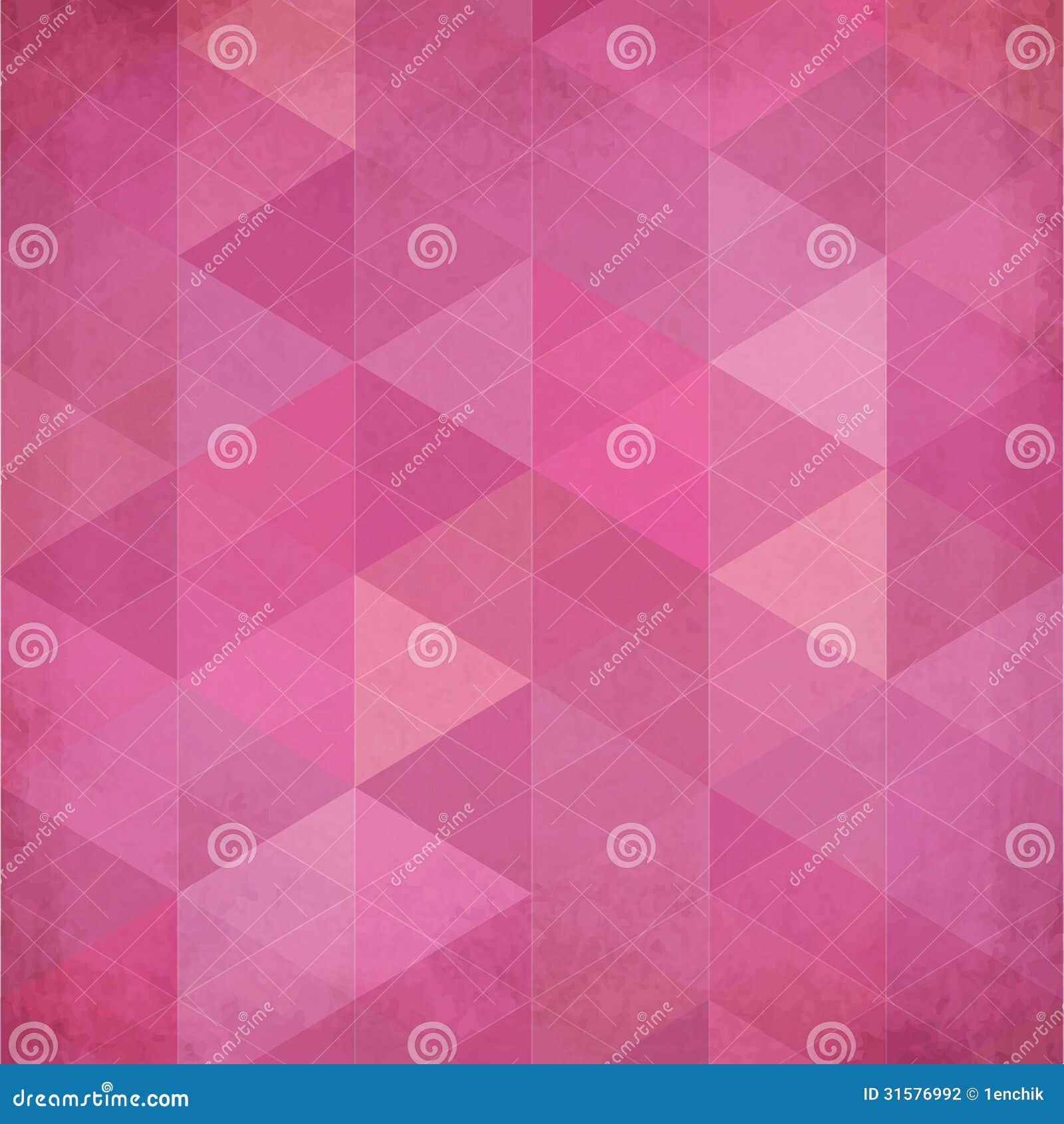Abstract Triangles Vintage Vector Pink Background Stock Vector ...