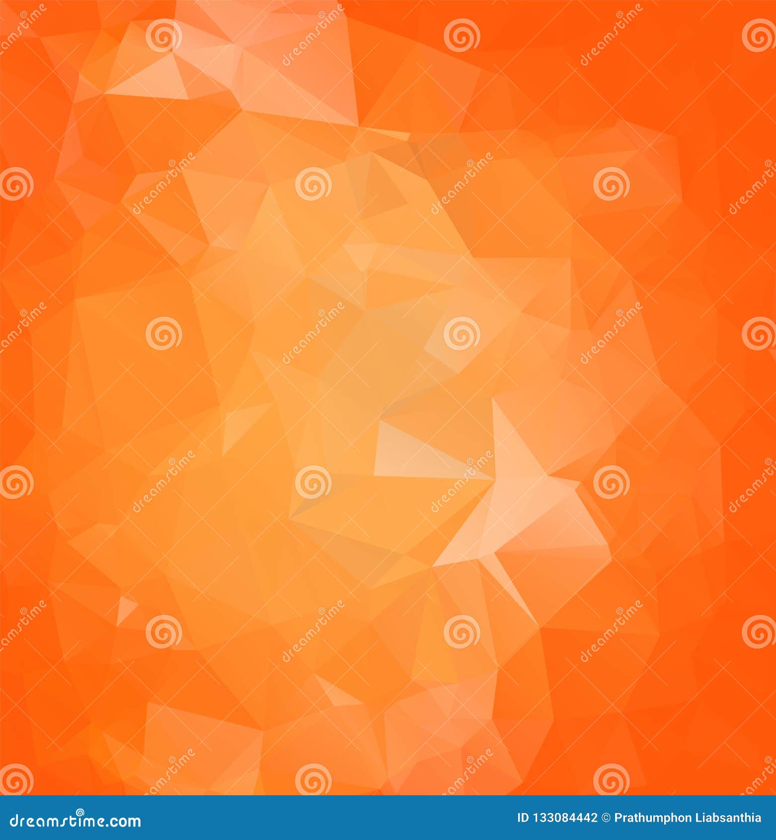 Abstract Triangular Background Texture, Low Poly Style Full Colo Stock ...