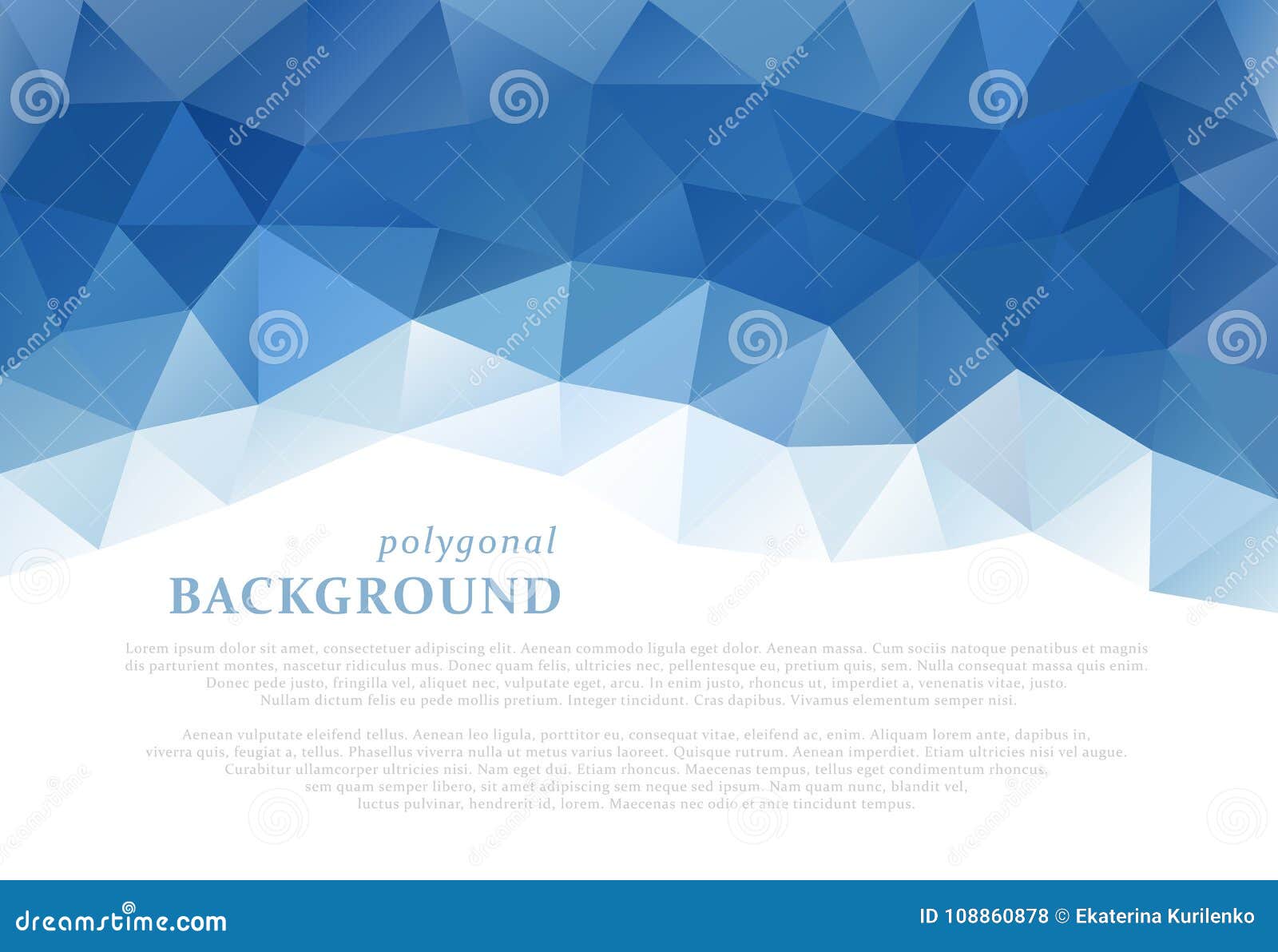 Abstract triangular banner stock vector. Illustration of brochure ...