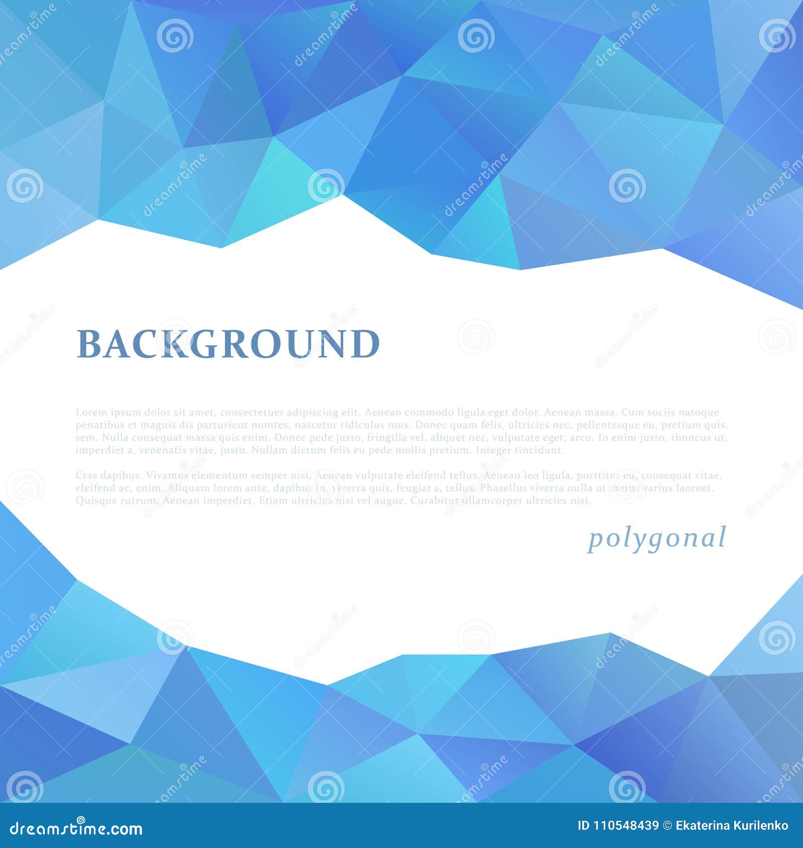 Abstract triangular banner stock vector. Illustration of light - 110548439