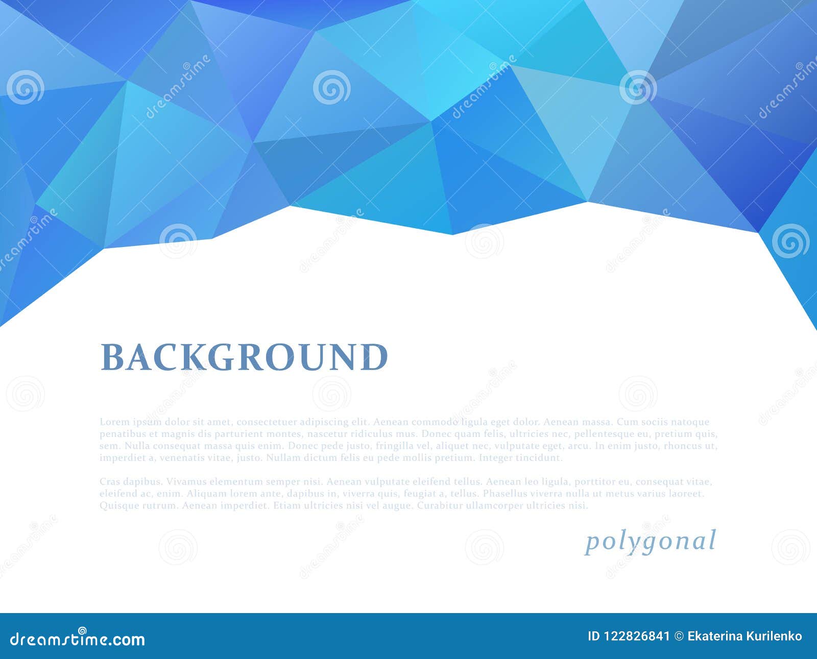 Abstract triangular banner stock vector. Illustration of business ...