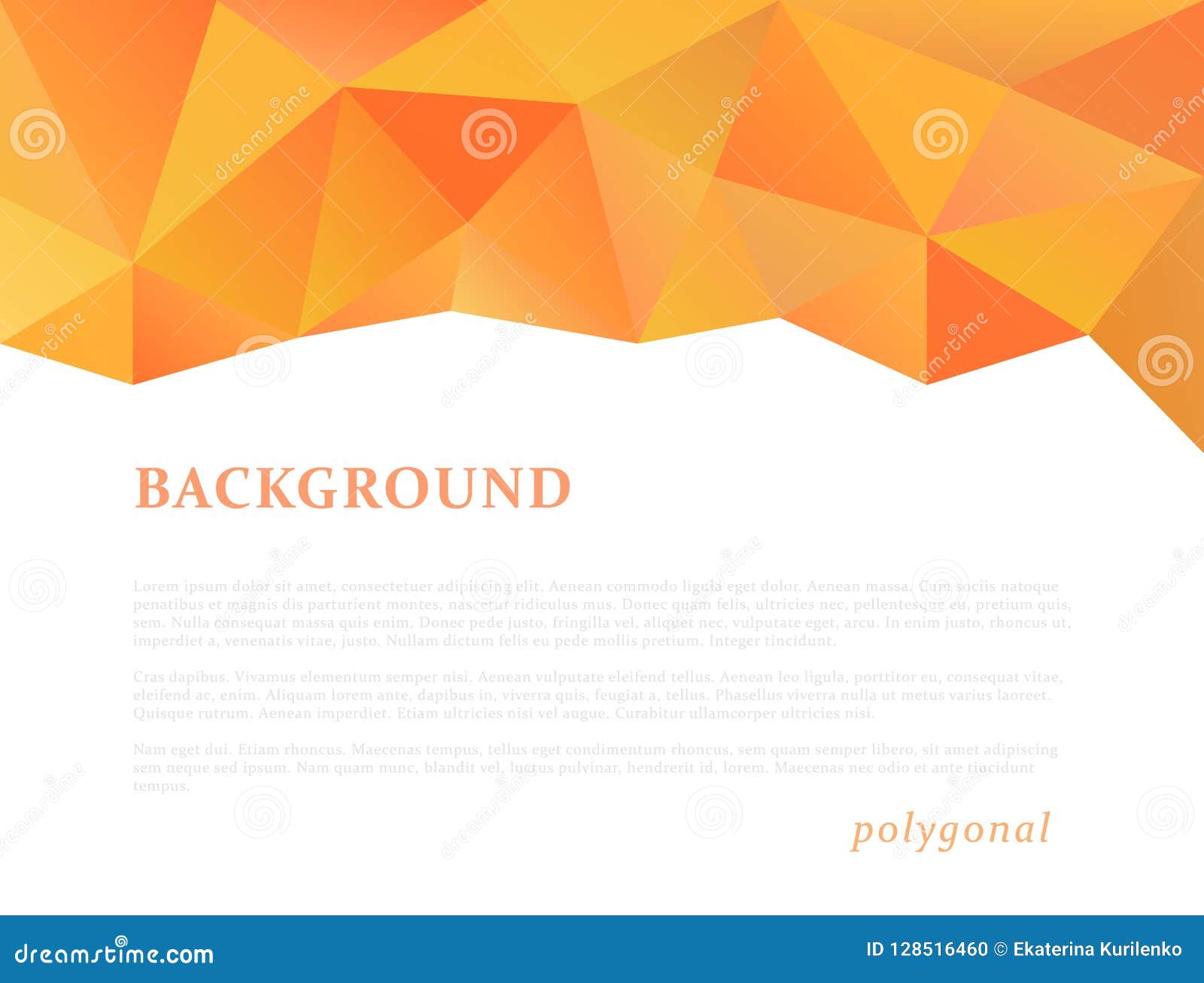 Abstract triangular banner stock vector. Illustration of concept ...