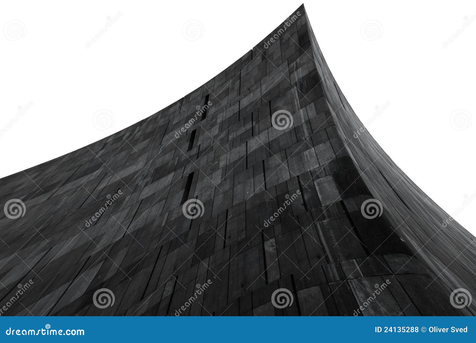 Abstract Triangular Building Stock Photo - Image of structure, center ...