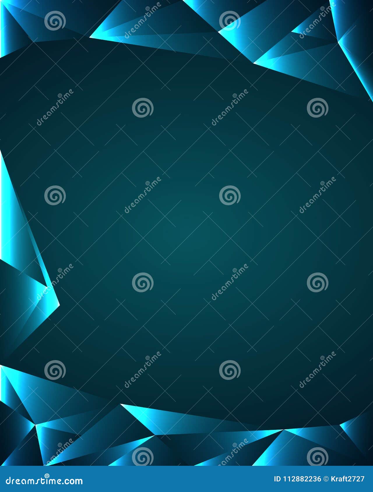 Abstract triangular frame stock vector. Illustration of shape - 112882236