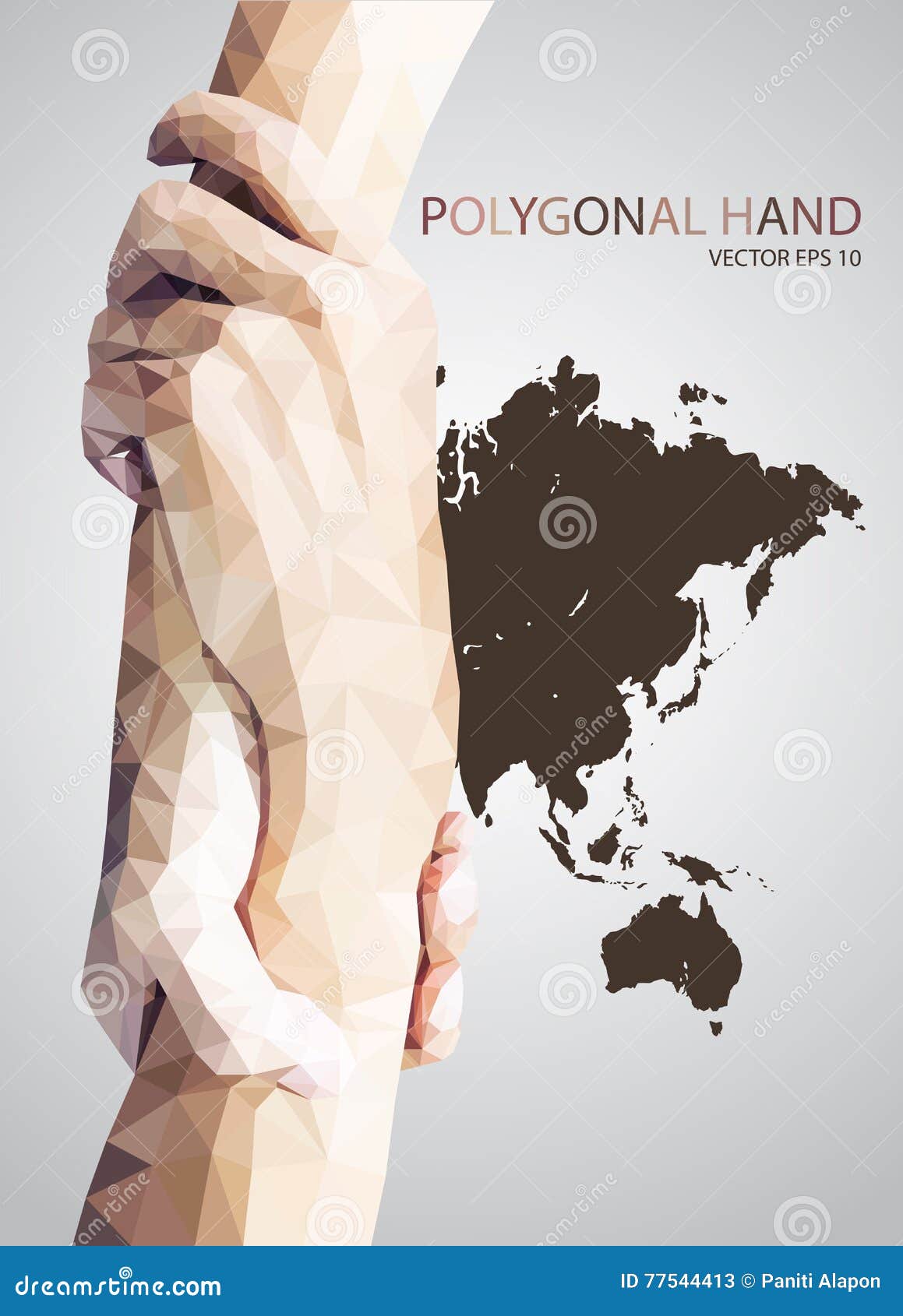 Abstract Triangular Hold Hands,help Sign Stock Vector - Illustration of ...